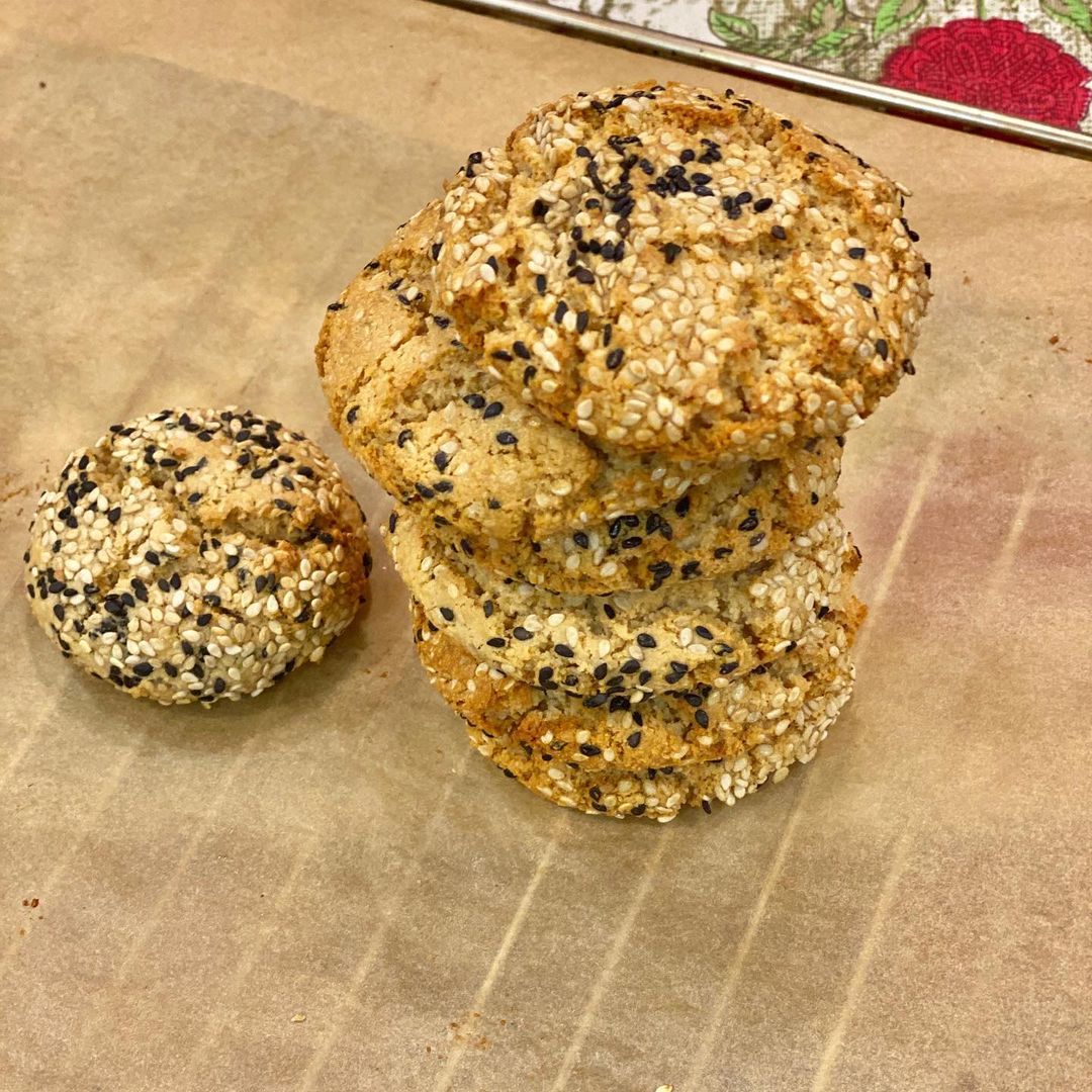 Sesame Tahini Cookies - Taste Palate